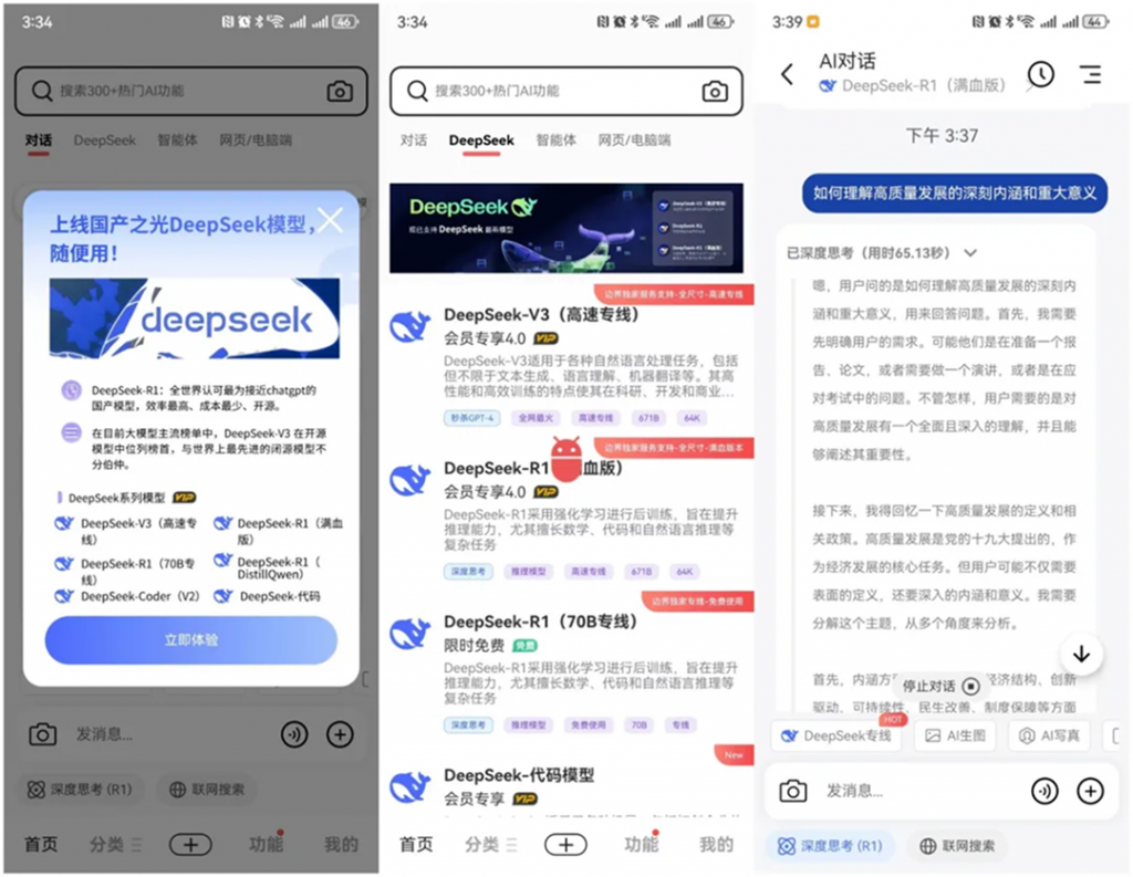 DeepSeek R1满血专线版已上线！终身不限量使用，最后一批！！！-夜雨聆风